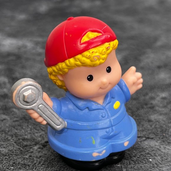 Fisher-Price | Toys | Fisher Price Little People Mechanic Blonde Hair ...